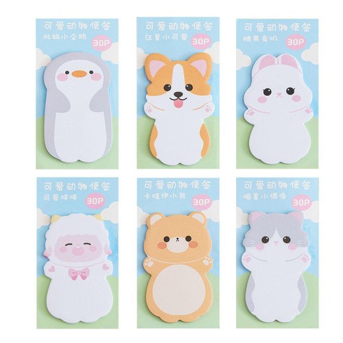 Cartoon Shaped Sticky Notes Stick Everywhere 30 PCS New G6 C6N4 G6N1 ...
