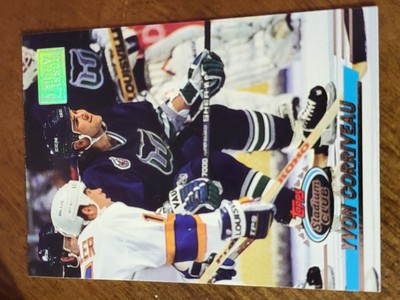 1993-94 Stadium Club 1st Day Issue Yvon Corriveau #9 Hartford Whalers ...