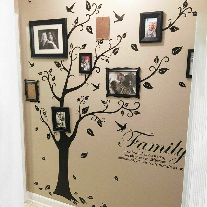 Vinylthingz Custom Family Wall Decal Family Tree
