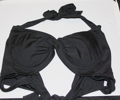 NWT Athleta 34B/C Black i Bra Cup Bikini Top Swim S Underwire 34C | eBay