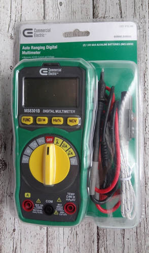 Commercial Electric Auto Ranging Digital Multimeter Voltage Current ...