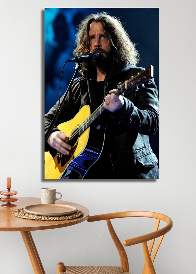 Chris Cornell Poster 24x36 Inch Photo Rare Print Wall Art Print CC01 | eBay