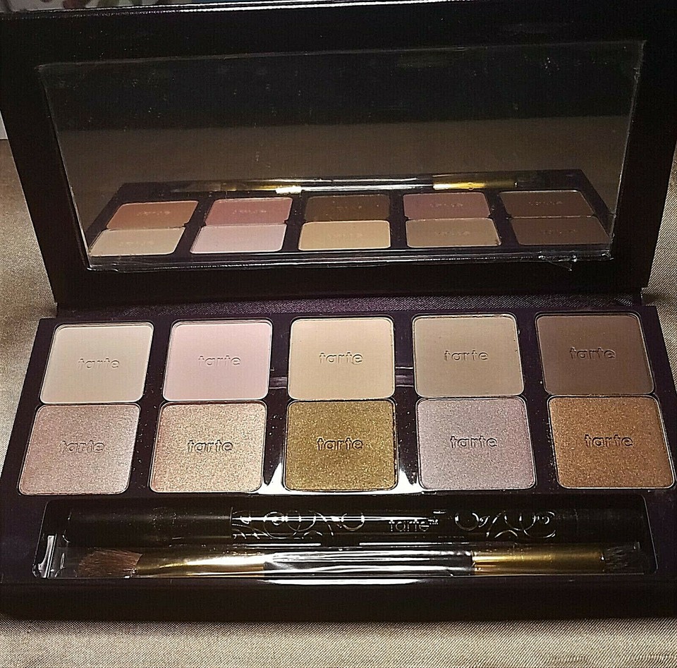 Tarte AMAZONIAN CLAY 10 FS EyeShadow Palette ONYX SmolderEYES EyeLiner ...