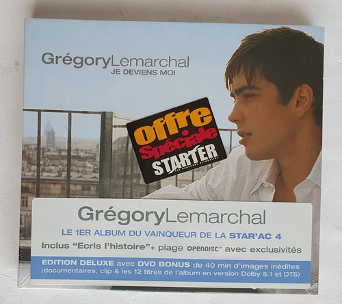 CD dvd EDITION DELUXE GREGORY LEMARCHAL JE DEVIENS MOI Neuf sous film | eBay
