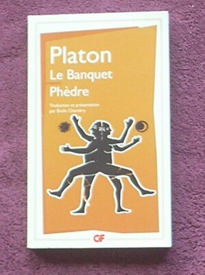 Livre Le Banquet Phèdre PLATON Edittions Flammarion Emilie Chambry | eBay
