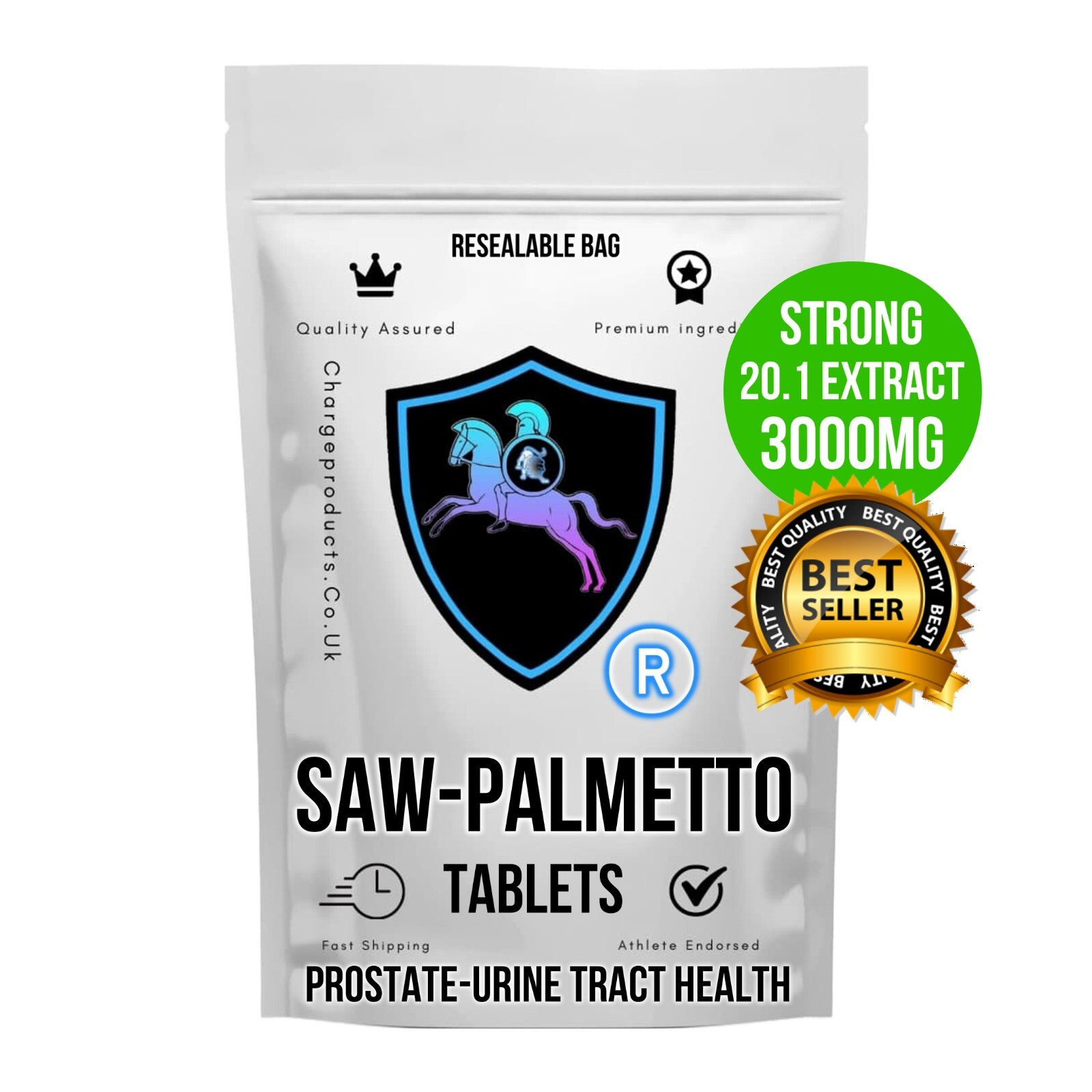 Saw Palmetto 3000mg 1000 Tablets Strong Strength Extract Prostate ...