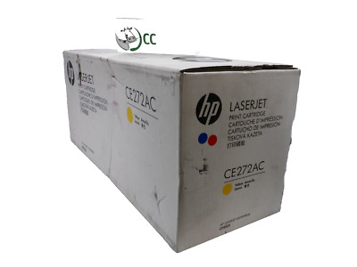 Genuine HP CE272AC Yellow Print Toner Cartridge Free Shipping DD ...