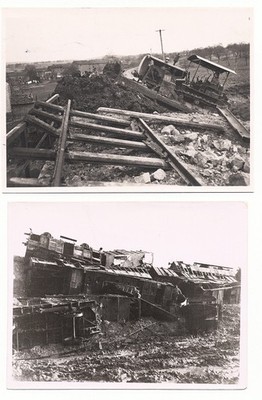 Zerstörte DRG Reichsbahn Gleise Hbf Augsburg & außerhalb / August 45 ...