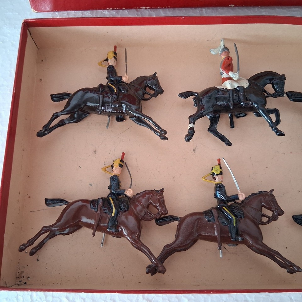 Rare Britains Vintage No 50 Life Guards 4th Hussars 10-Piece Set ...