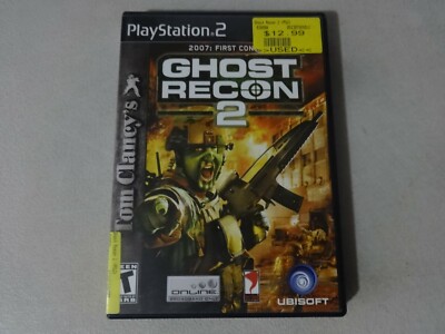 Ghost Recon 2 First Contact 07 Sony Playstation 2 PS2 Game Disc & Box ...