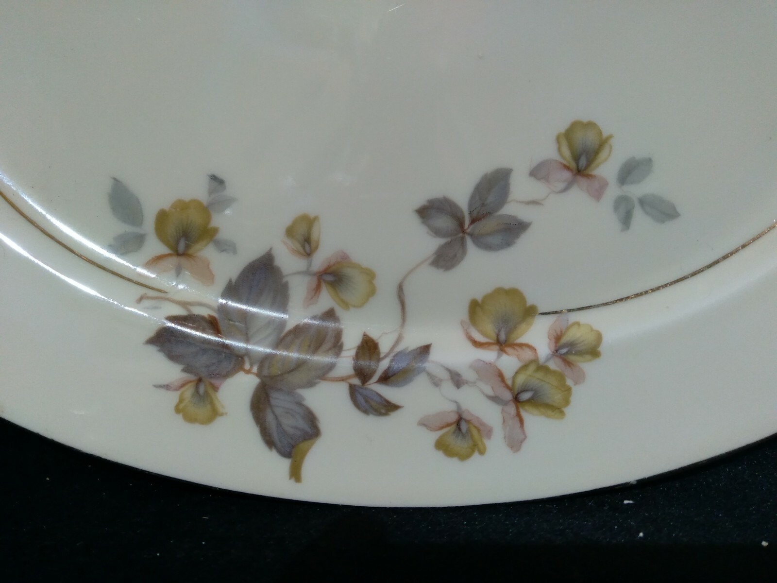 KPM Porcelain China RoyalIvory Germany Autumn 11in Platter EUC | eBay