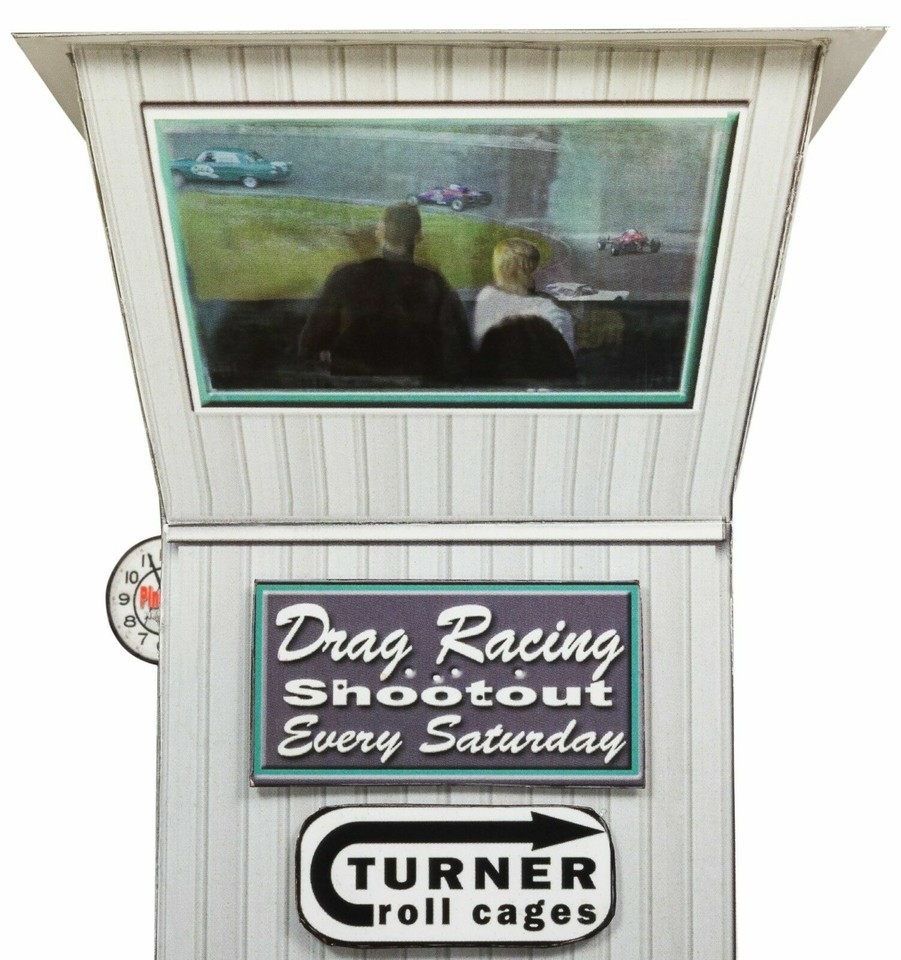 1/32 Slot Car Race Tower Diorama Fits Carrera, Scalextric, Strombecker ...