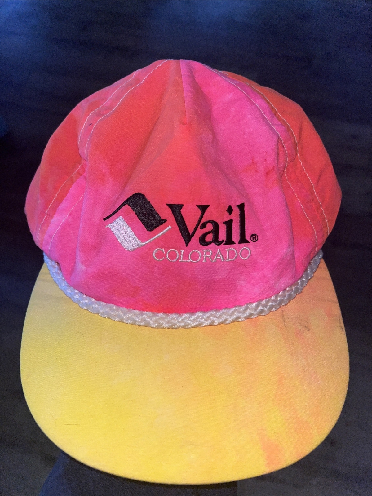 Vintage Vail Colorado Golf Hat Imperial headwear - Gem