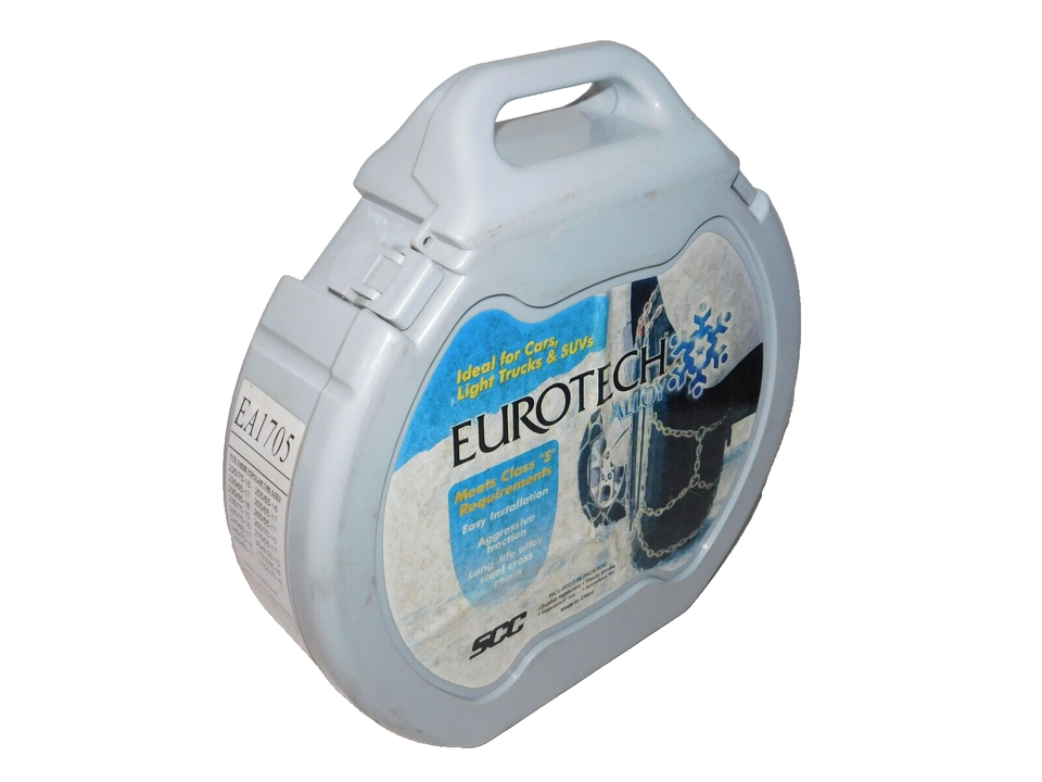 EA1705 Eurotech Alloy Tire Chains, 1 Pair, Costco Item #358208, Never ...