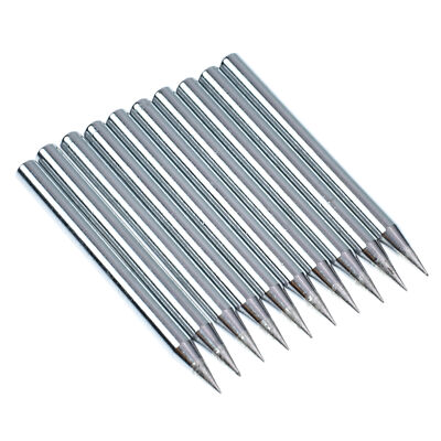 10pcs 60w Pencil Solder Iron Tip Lead Free Copper For Replacement ...