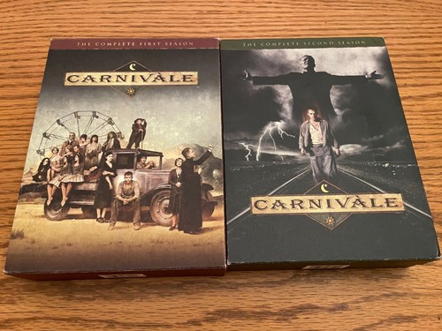 Amazing Pair of HBO DVDs CARNIVALE Complete First & Second Season 12 ...