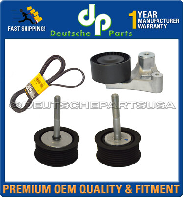 Porsche Cayenne Panamera Drive Belt Idler Pulley Belt Tensioner w/Arm ...