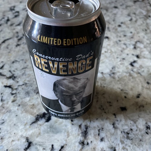 Conservative Dad's Revenge - Donald Trump - Empty Beer Can Top Opened ...