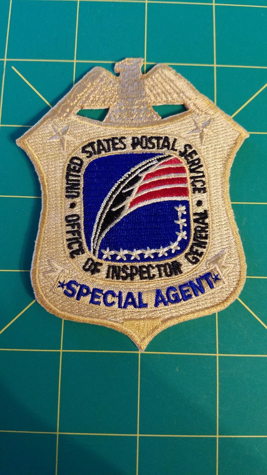 DEFUNCT Federal Inspector General OIG Patch Special Agent Postal Mail ...