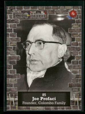 2023 Historic Autograph's Mob 2 Card #85 Joe Profaci Colombo Family | eBay