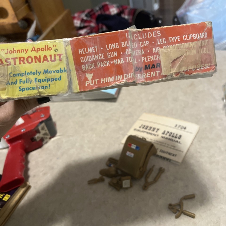 Vtg Johnny Apollo Astronaut - Marx | eBay