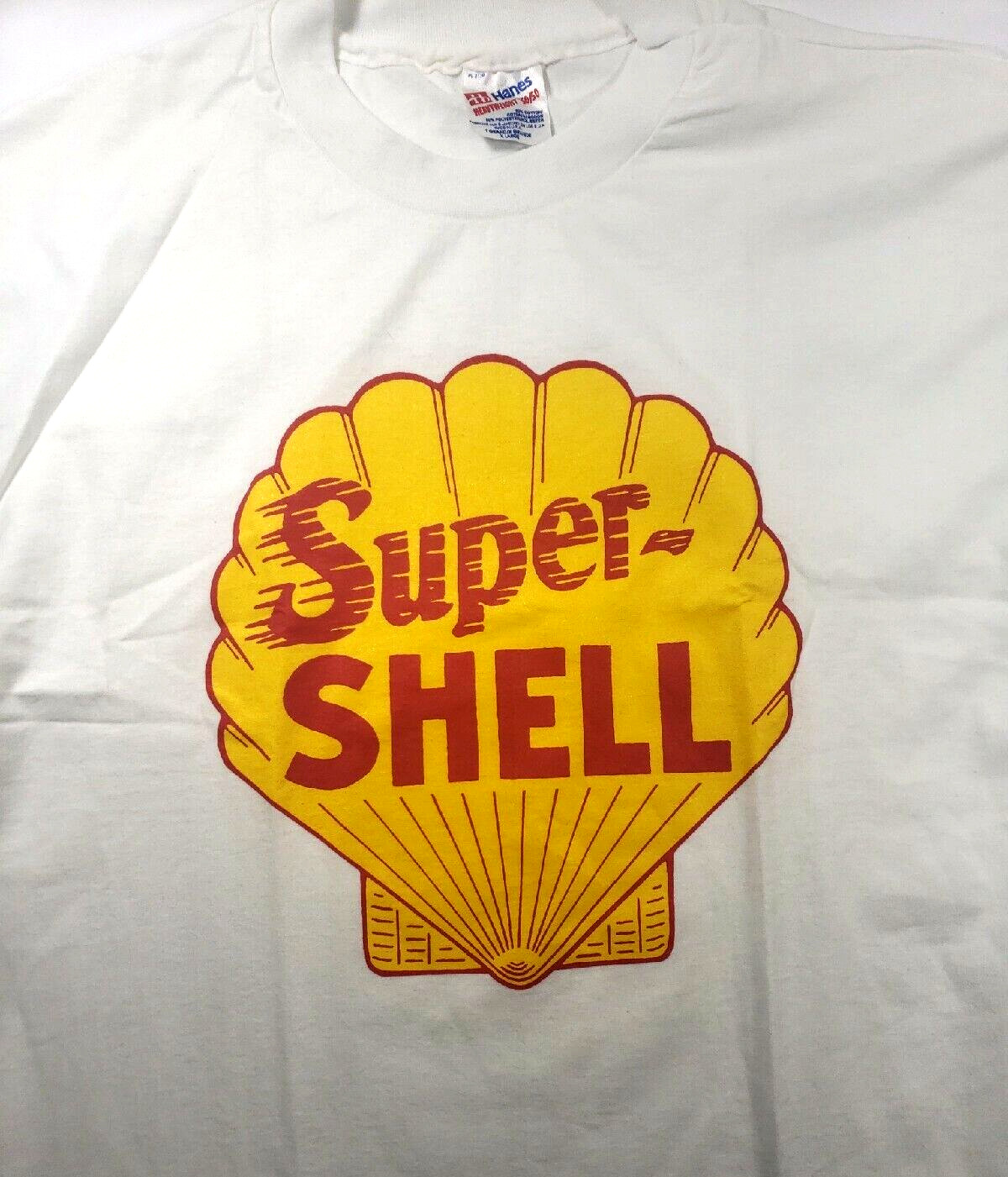 Vintage Super-Shell Gas Oil Company Logo Single Stitc… - Gem