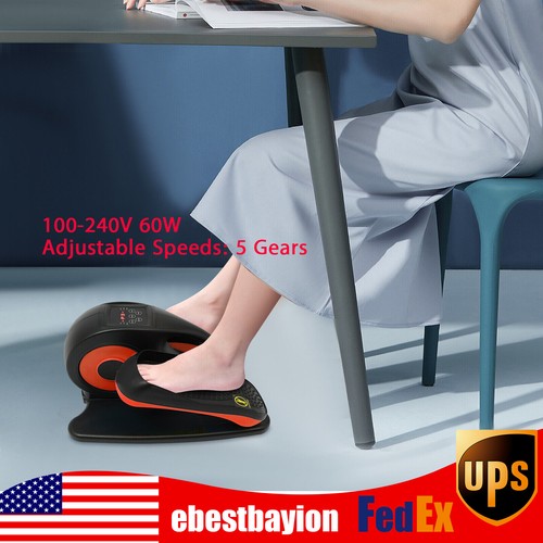 Electric Ellipse Leg Exerciser Under Desk Elliptical Seated Foot Pedal ...