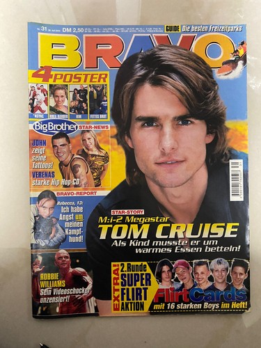 Bravo 31 /2000, Mit Poster , TOM CRUISE, Bravo Zeitschrift | eBay