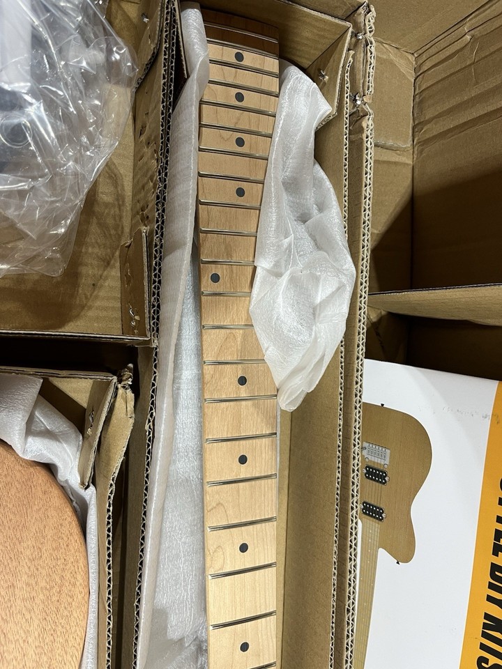 Open Box Telecaster H H Electric Guitar DIY Project Kit | eBay