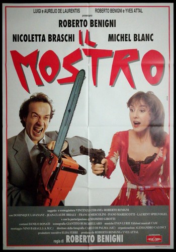IL MOSTRO Manifesto Film 2F Poster Originale Cinema ROBERTO BENIGNI | eBay