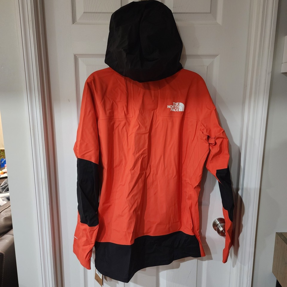 New The North Face Summit L5 Mens Dryvent Flare Orange Jacket ...