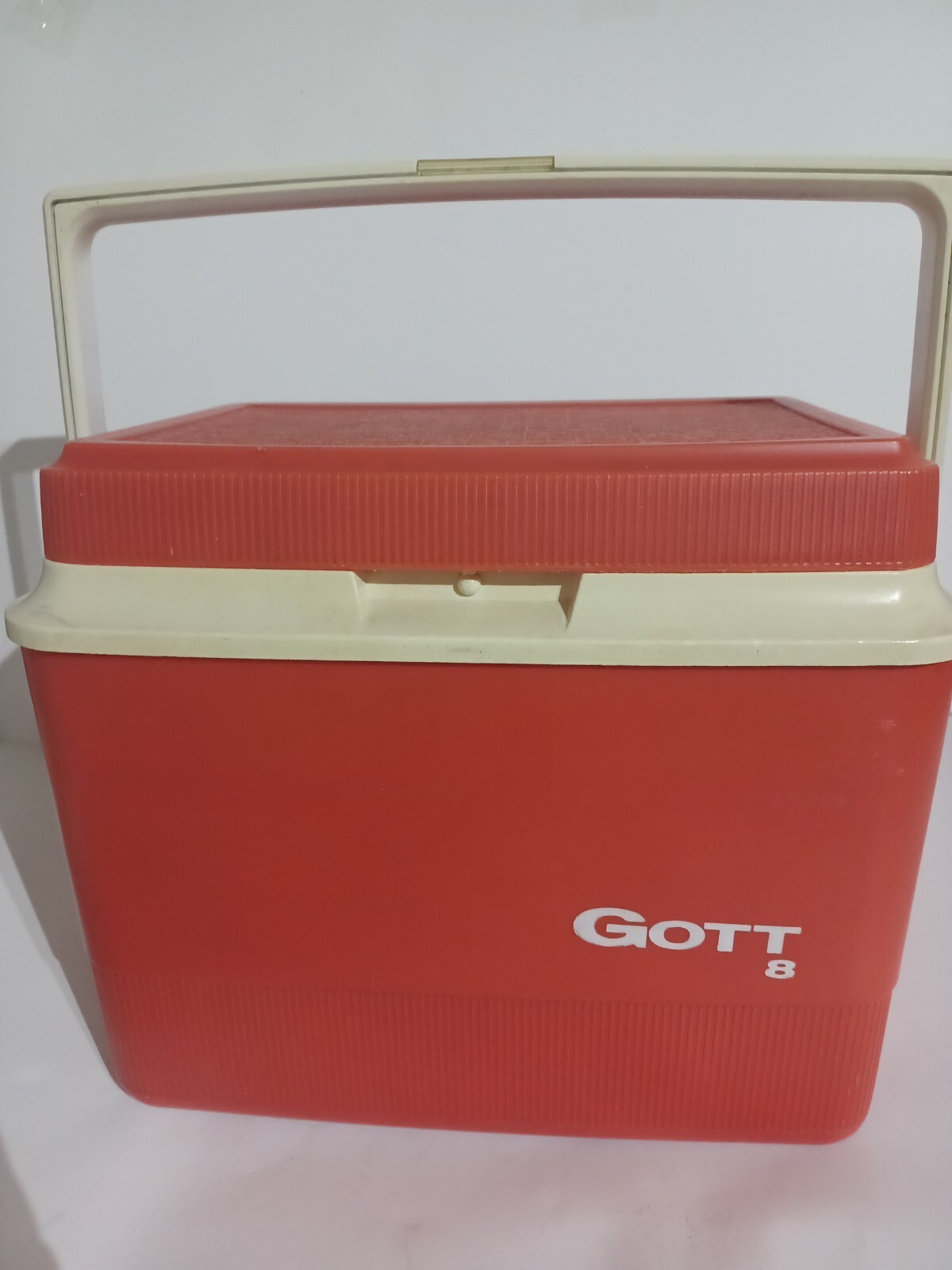 Gott 8 Dark Red Vintage Personal Chest Cooler Model #1908 Rare Good ...