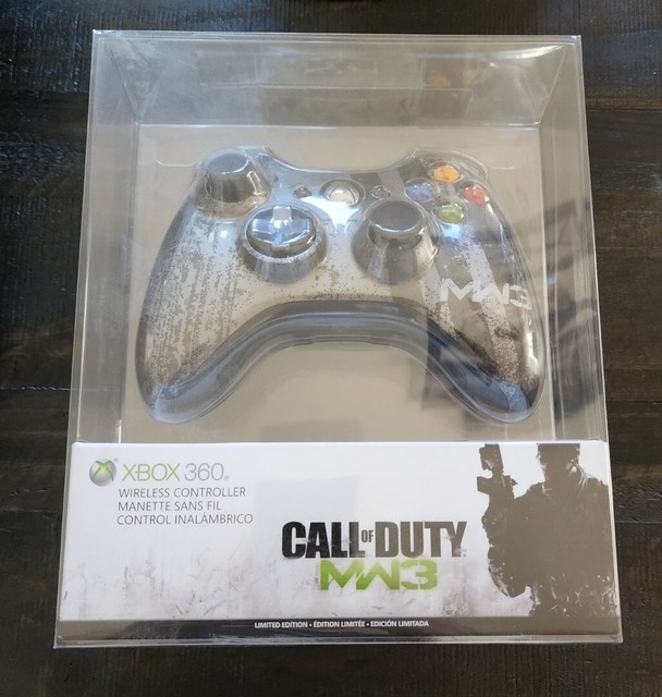 Custom Modern Warfare 3 Mw3 Xbox 360 Wireless Controller W/ Black ABXY ...