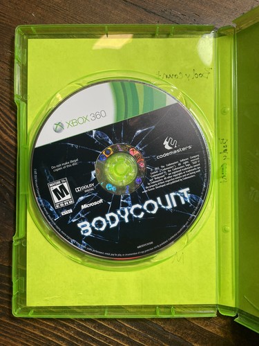 Bodycount (Microsoft Xbox 360, 2011) 767649403714 | eBay