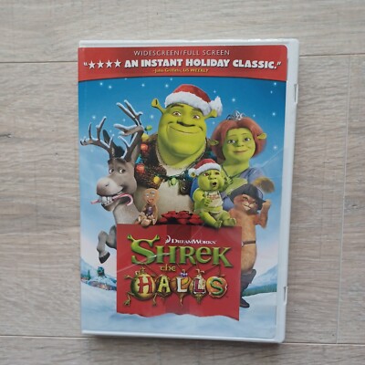 Shrek The Halls (DVD, 2008) Widescreen Full Screen EUC 97368523944| eBay