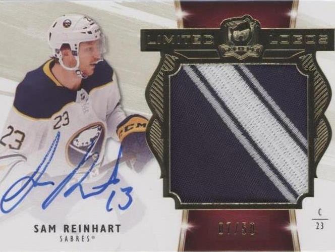 2019-20 Upper Deck The Cup - Limited Logos Jumbo Patch Autographs Sam ...