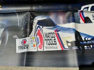 MATCO TOOLS ANTRON BROWN TOP FUEL DRAGSTER NHRA fender cover mechanic's ...