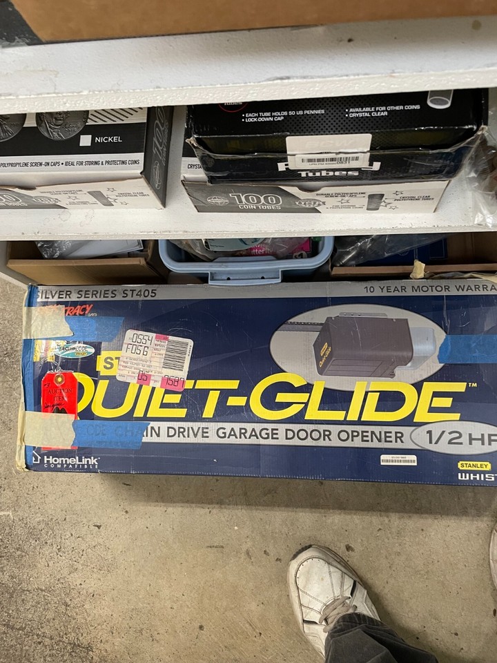 Stanley WHISTLER Quiet-Glide Garage Door Opener remote control matched ...