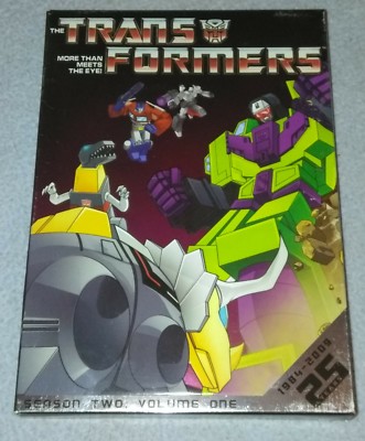 Transformers - Season 2: Vol. 1 (DVD, 4-Disc Set, 25th Anniversary ...