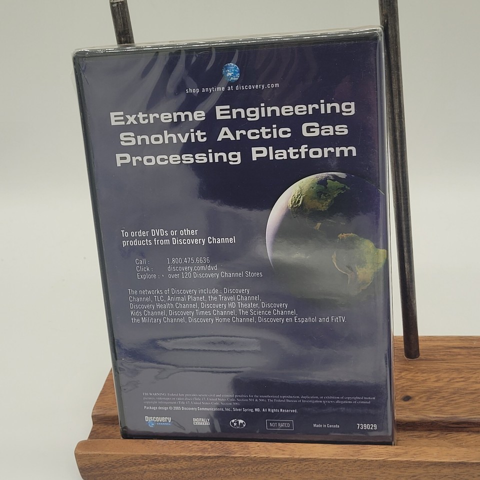 New Sealed Discovery Channel Extreme Engineering Snohvit Arctic Gas ...