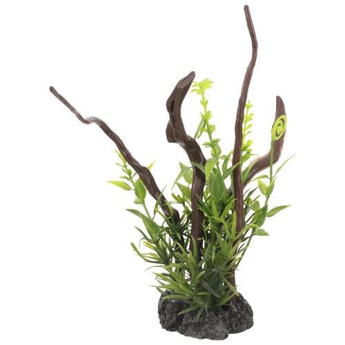 Fish Tank Decor Artificial Plant Decoration Fish Tank Tree Root ...