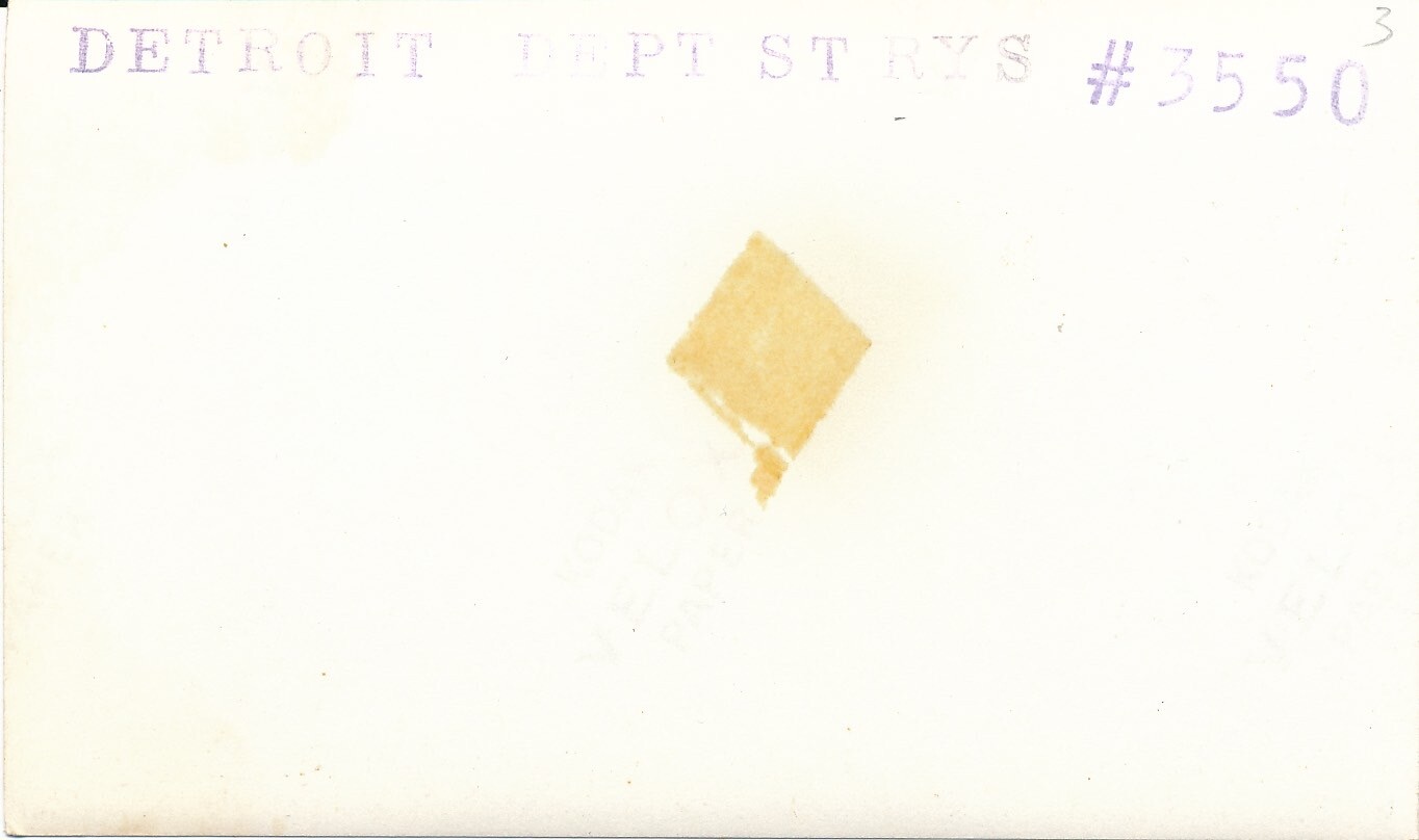 B&W Photo DSR #3550 Department of Street Railways Detroit 1940’s ...