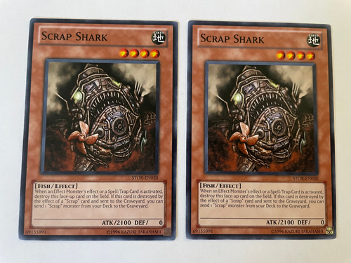 Scrap Shark - STOR-EN030 - Common - Unl Edition - NM YuGiOh! X2 | eBay
