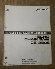 ECHO 280e Chainsaw Cs-280e Parts Saw for sale online | eBay