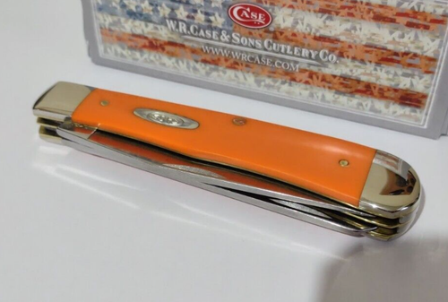 DEER HUNTER ORANGE CASE XX BULLET TRAPPER HUNTING POCKET KNIFE !!! | eBay