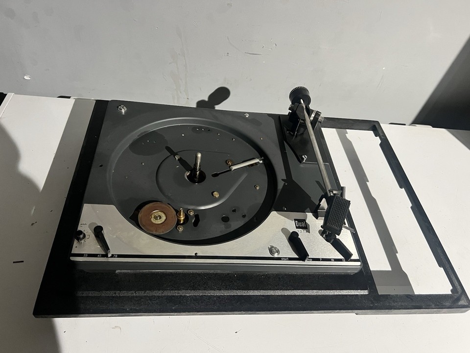Vintage KLH Model Thirty-five Stereo System Turntable Table Board Part ...