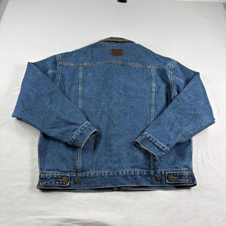 Vintage Marlboro Country Store Denim Jacket Mens Medium Blue Jean ...