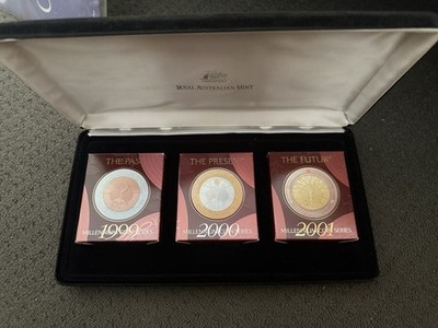 1999 2000 2001 Millenium Coin Series - Past, Present, Future - FREE ...