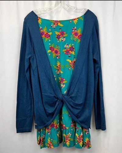 Matilda Jane Womens Multicolor Twist And Shout Pullover Sweater Size S ...