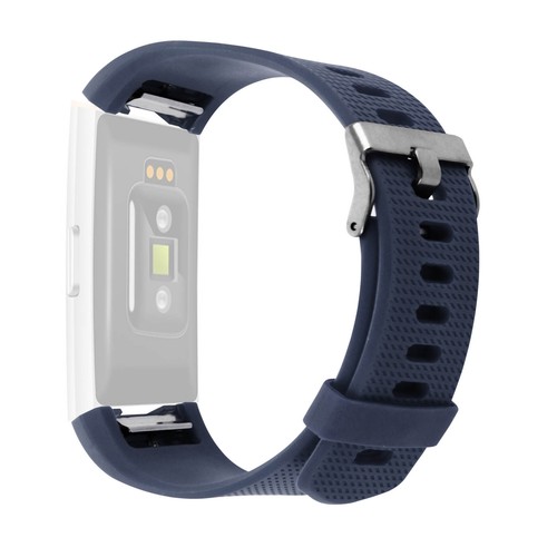FitBit Strap Charge 2 Sport Silicone Clasp Blue Buckle | eBay